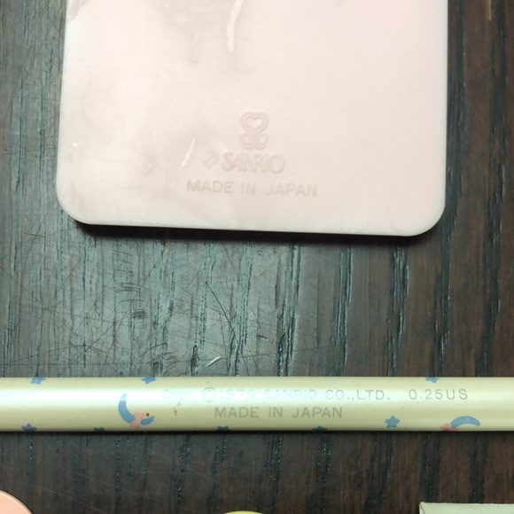 Sanrio | Office | Sanrio Vintage 6 Piece Multi Character Set Hello ...